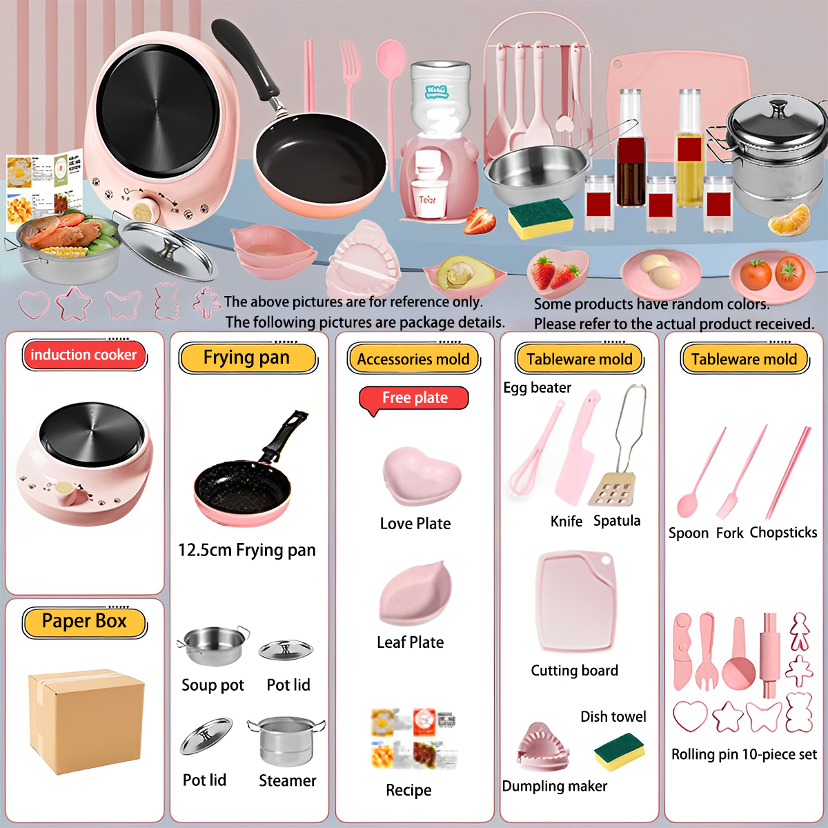 Real Mini Cooking Set Authentic and edible For Kids Kitchen Set Toys ...