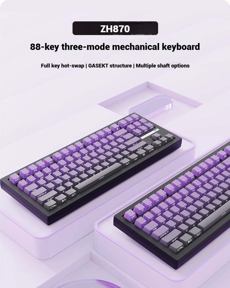 Zornher ZH870 Purple air comes from the east Side engraved mechanical ...