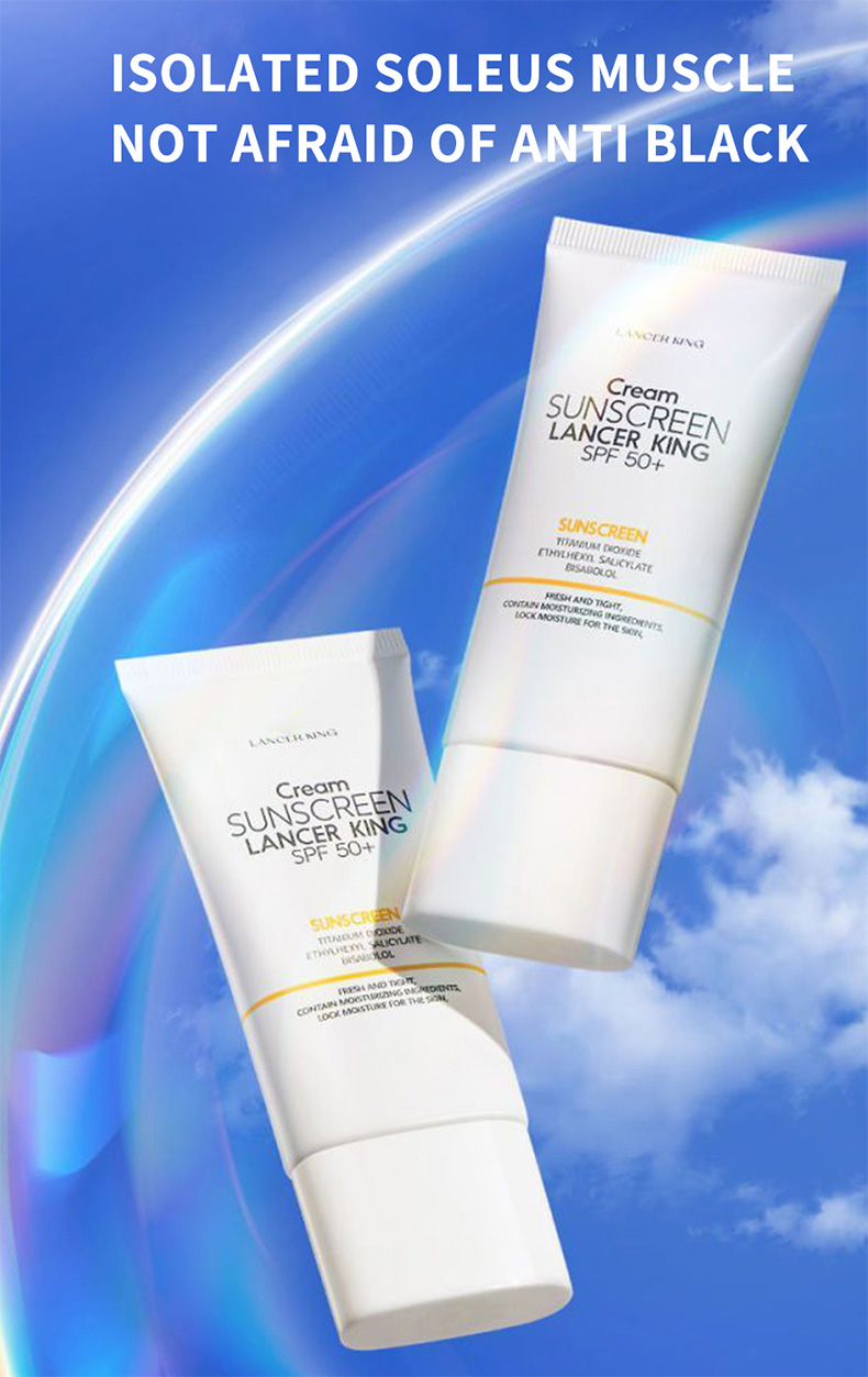 Sunscreen milk isolation, sun protection, two in one, can be used on ...