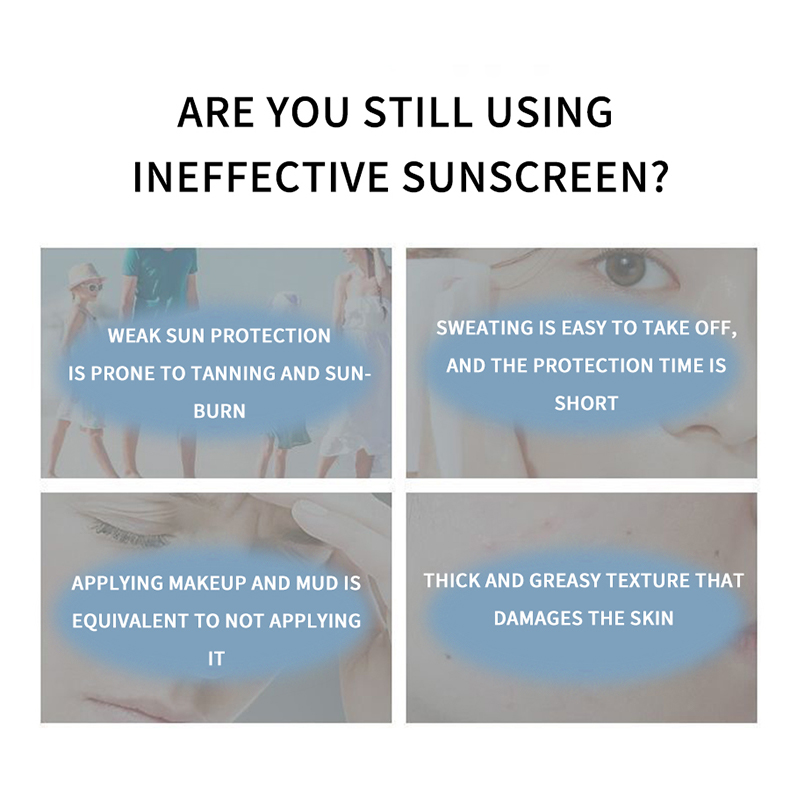 Sunscreen milk isolation, sun protection, two in one, can be used on ...