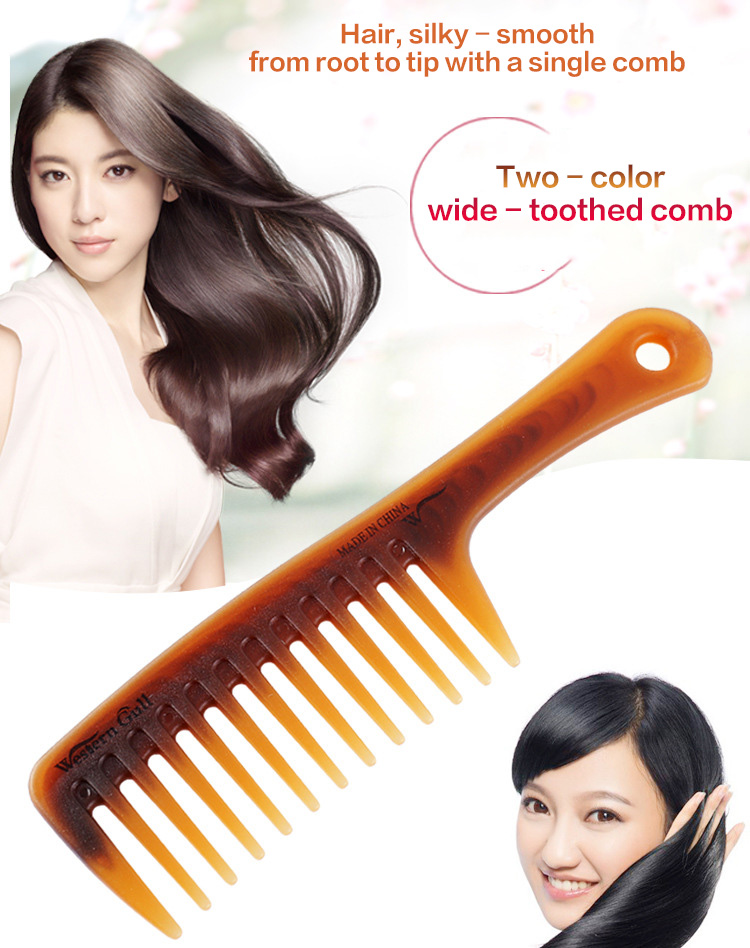 Ladies' Exclusive Wide Toothed Comb Suitable For Long And Curly Hair ...