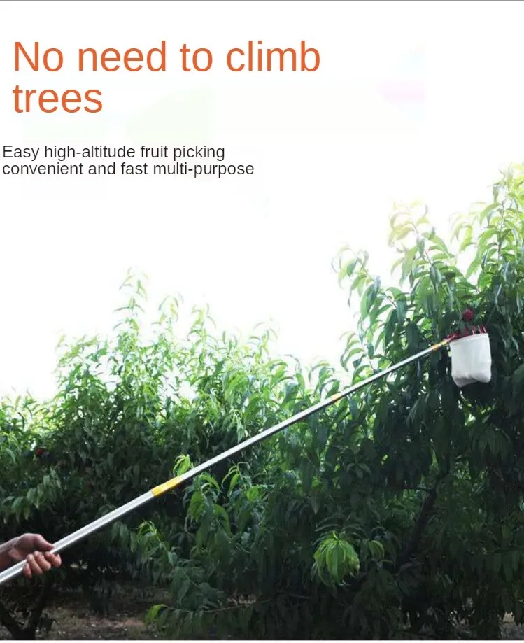 Fruit Picker panungkit ng mangga Head Basket Portable Fruits Catcher ...