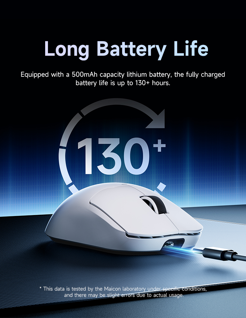 Mchose A5 V2 Ultra Pink Gaming Mouse Three Model Wireless 2.4G 26000DPI ...