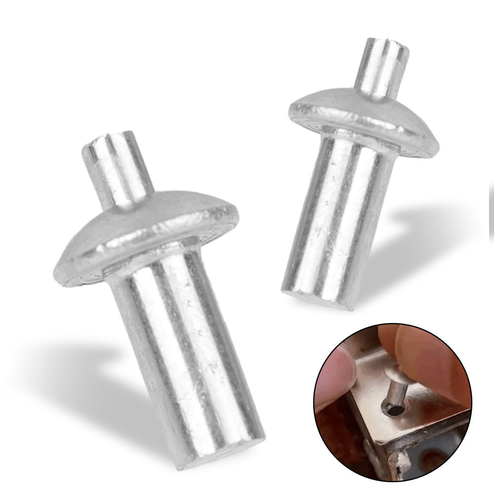 100pcsm5 Hammer Drives Expanded Aluminum Alloy To Rivet And Nail Screw ...