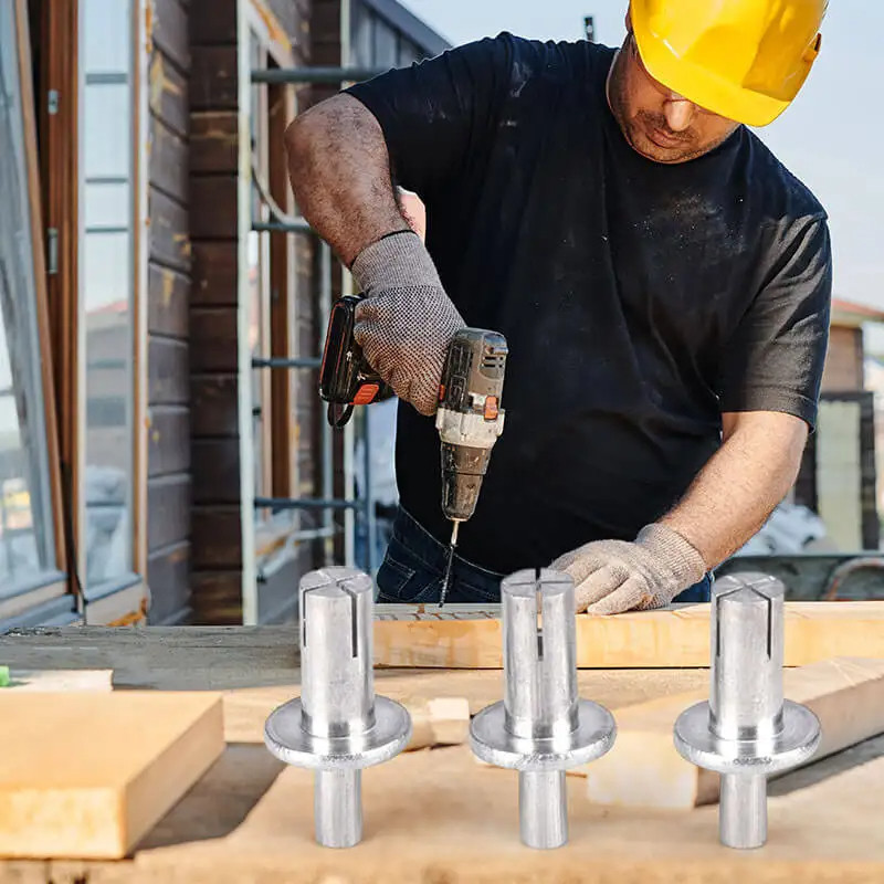 100pcsm5 Hammer Drives Expanded Aluminum Alloy To Rivet And Nail Screw ...