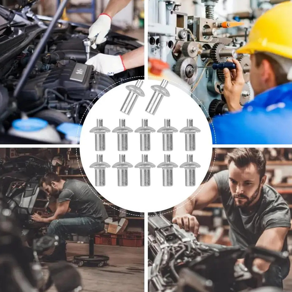 100pcsm5 Hammer Drives Expanded Aluminum Alloy To Rivet And Nail Screw ...