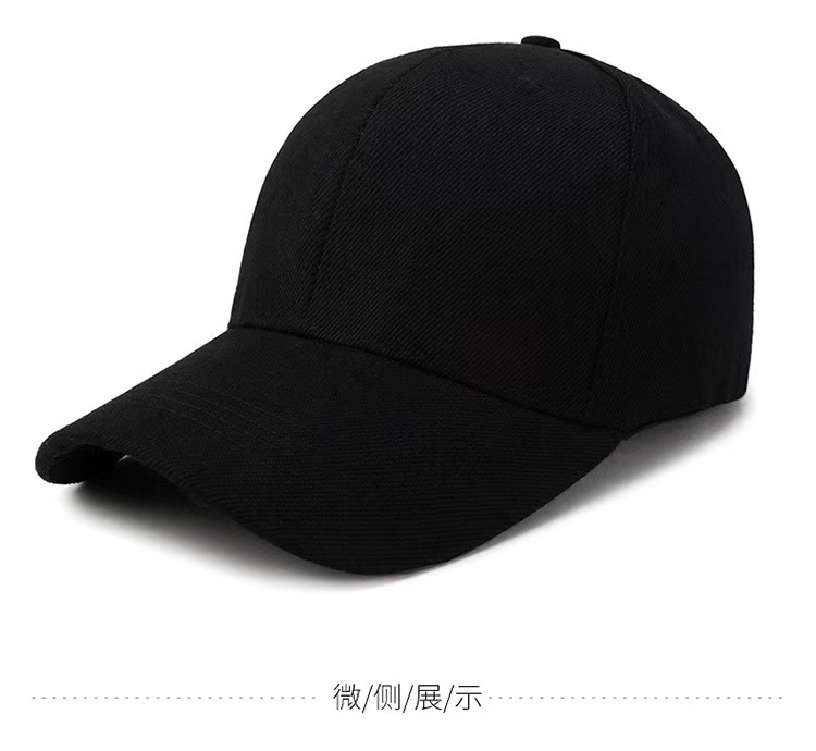 Summer Hat Men Women Solid Color Hat Matching Multicolor Baseball Cap ...