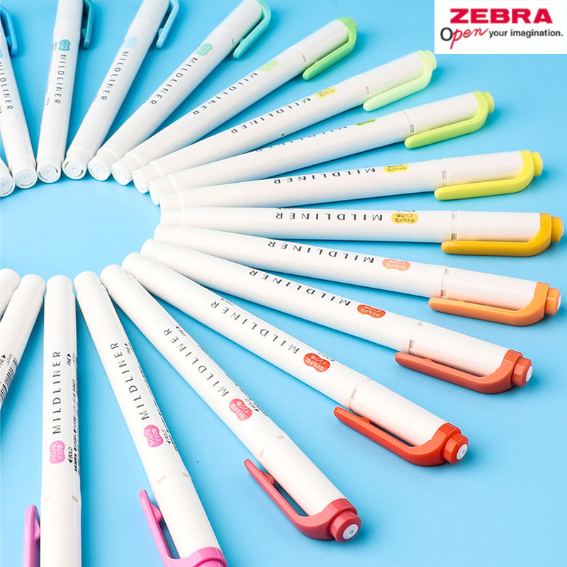 Japan Zebra Mild Liner Pale Highlighter Zebra Marker Bulk WKT7 New ...