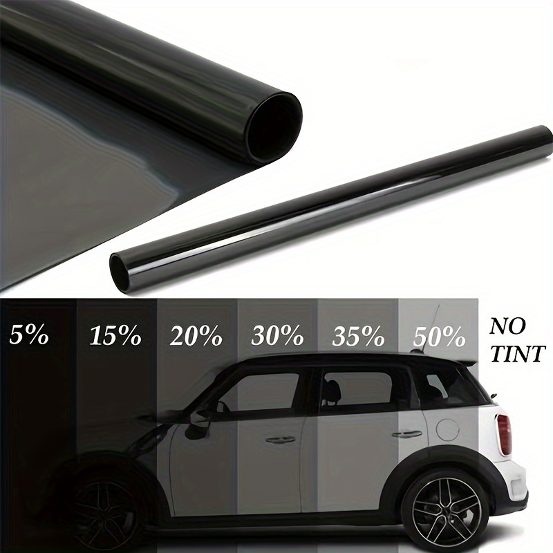 Black 5/15/35/50% Vlt Sedan Main Window Glass Architectural Coloring ...