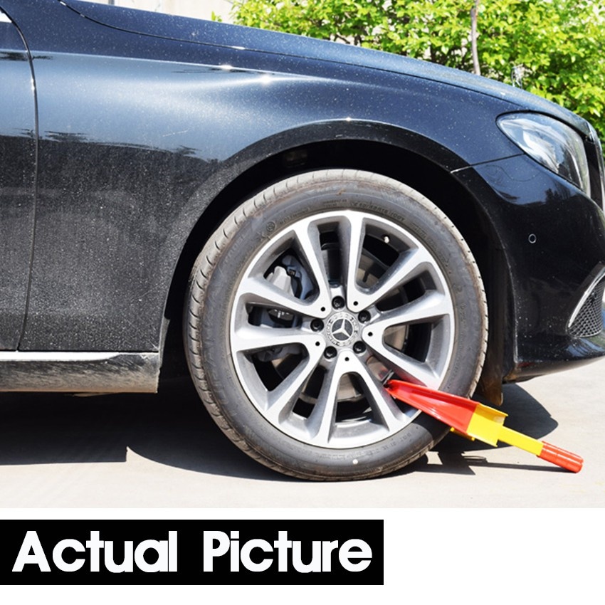 Car Anti-Theft Wheel Lock U-Shaped Steel Automobile Tire Lock Heavy ...