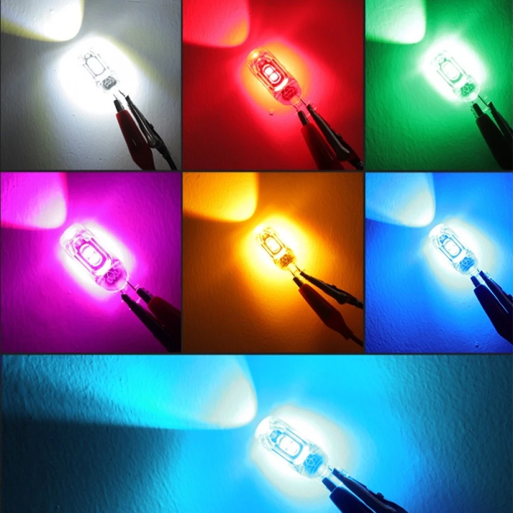 T10 Led Bulb Signal Light Blinker Flash Light Strobe Bulb 194 Wy5w ...