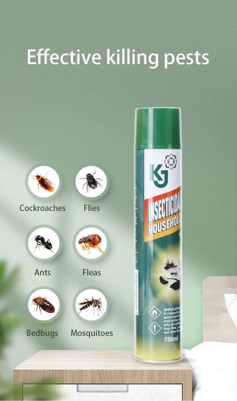 KJ mosquito killer spray insect killer spray 750ml insect spray ...