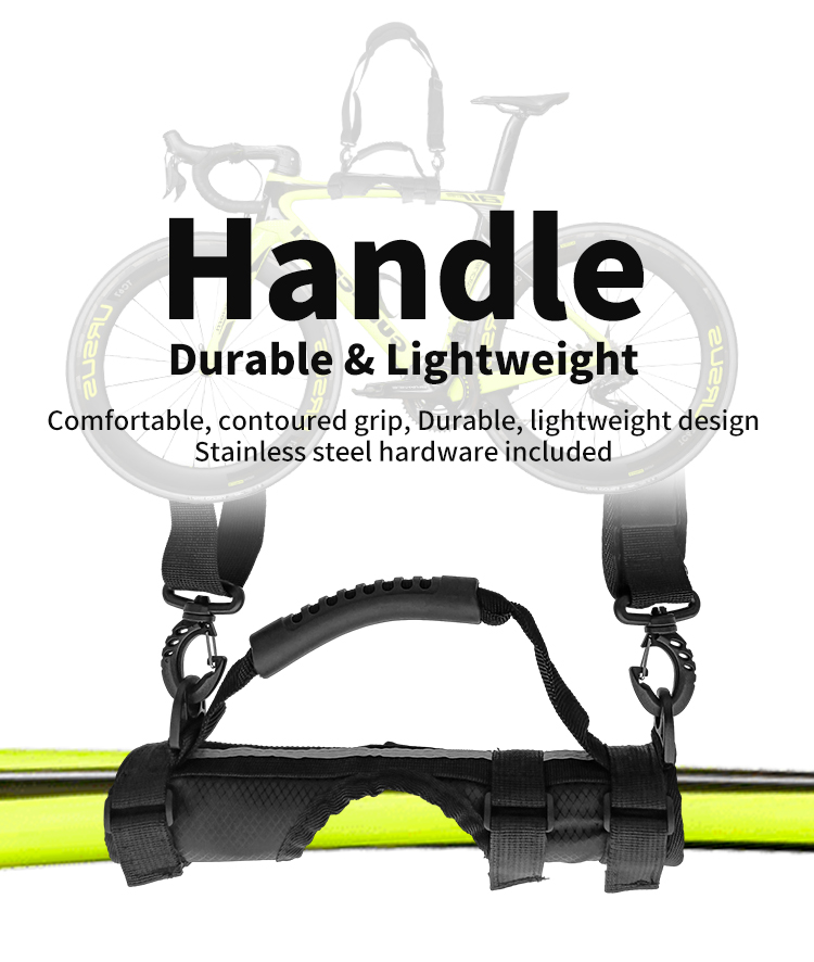 Bike Frame Carrying Shoulder Strap Folding Bike Frame Handle Carry For ...