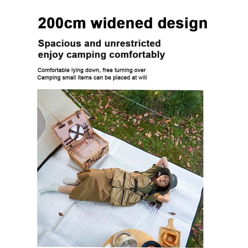 Waterproof Ground Mat Camping Double Sided Aluminium Foil Outdoor ...