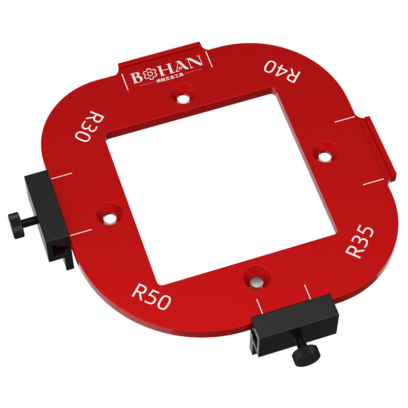 Woodworking Router Arcs Angle Positioning Template Corner Radius ...