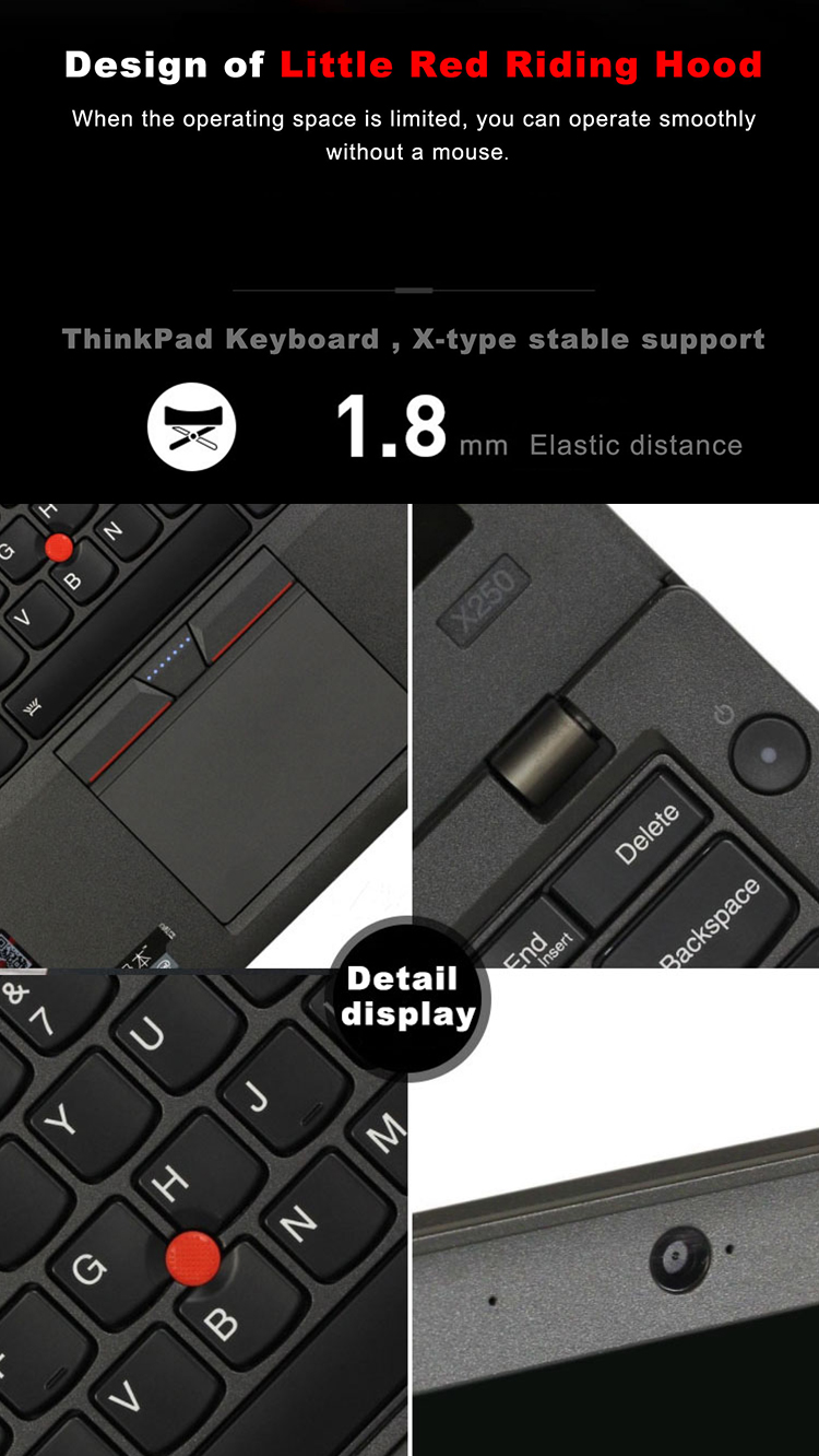 Lenovo ThinkPad X250 Laptop Intel Quad/Dual-Core i7/i5 8GB RAM 128G ...