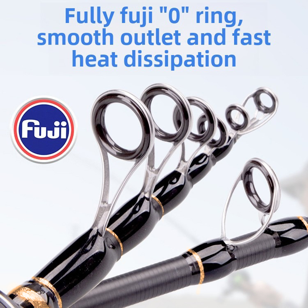 Only 27cm FUJI "O" Guide Portable Ultralight Fishing Rod 2-8LB/2-10G ...