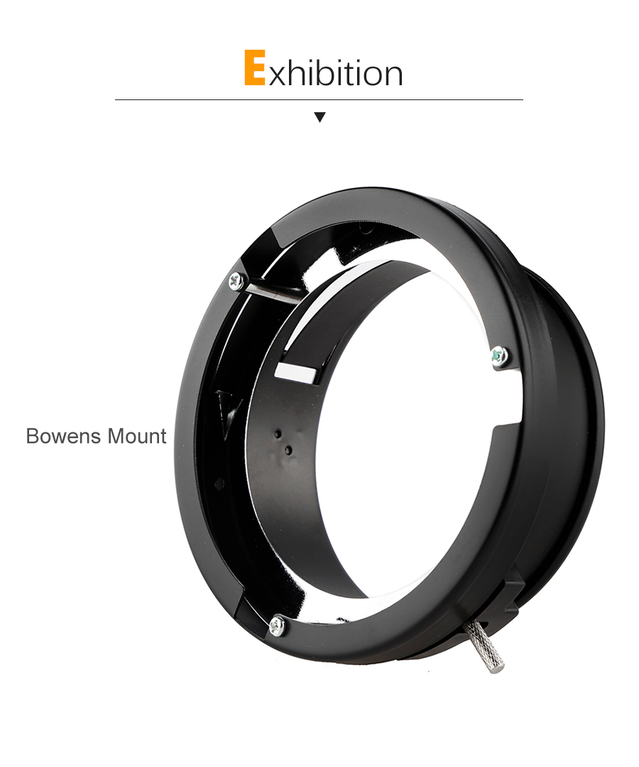 Godox Universal Mount To Bowens Mounts Speedring Adapter Studio Flash ...