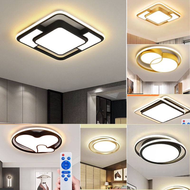 COD Chandelier Ceiling Light Tri-Color Ceiling Lamp Corridor Light Led ...