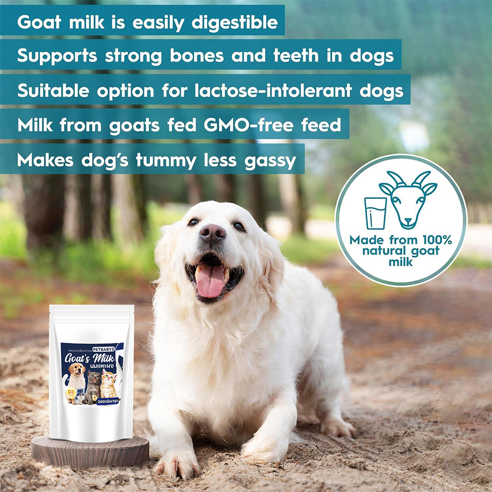 Pet Goats Milk Powder Nutrition Supplement Dog/Cat Goat Milk 200g Pet ...