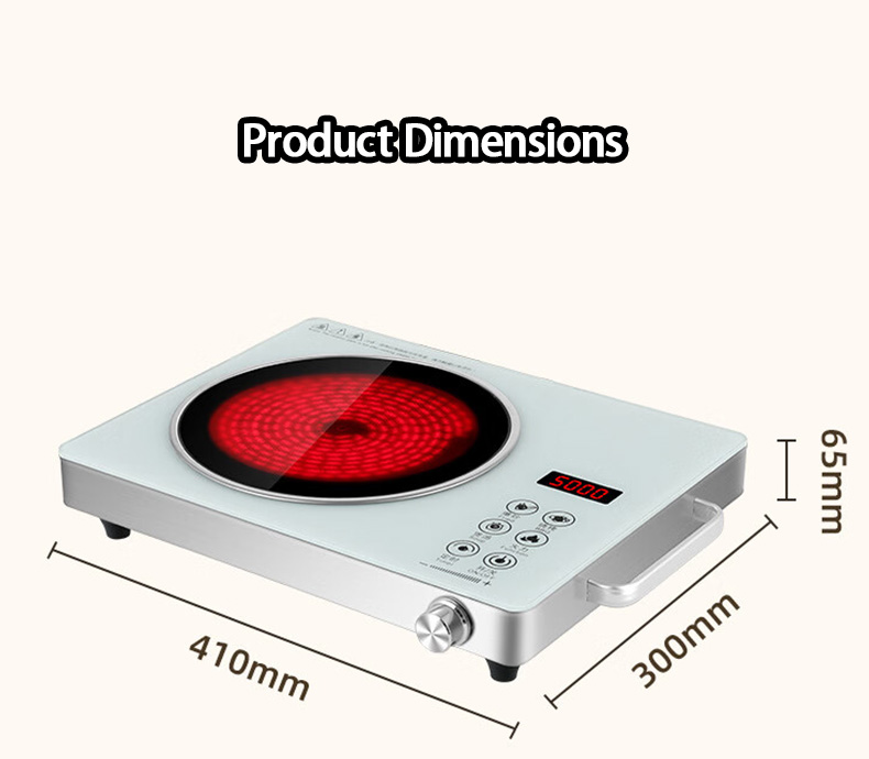 Infrared Ceramic Cooker 3500W – Fast Heating | No Radiation | Works ...