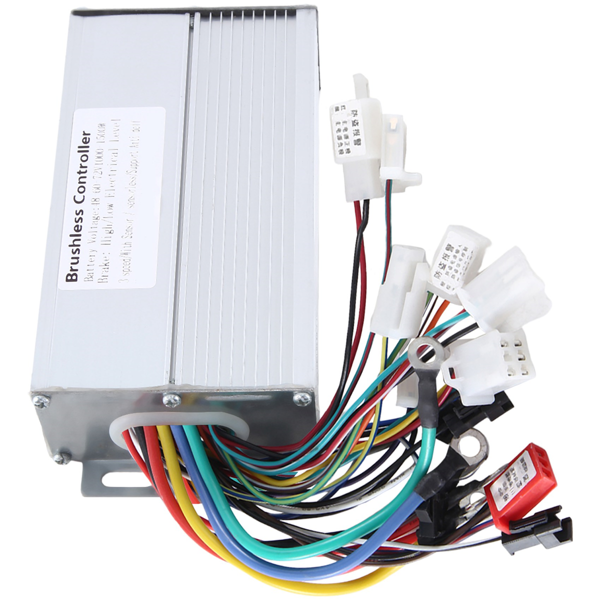 48V 60V 64V 72V 1000W 1500W Electric Controller 12 Tube Dual Mode E ...