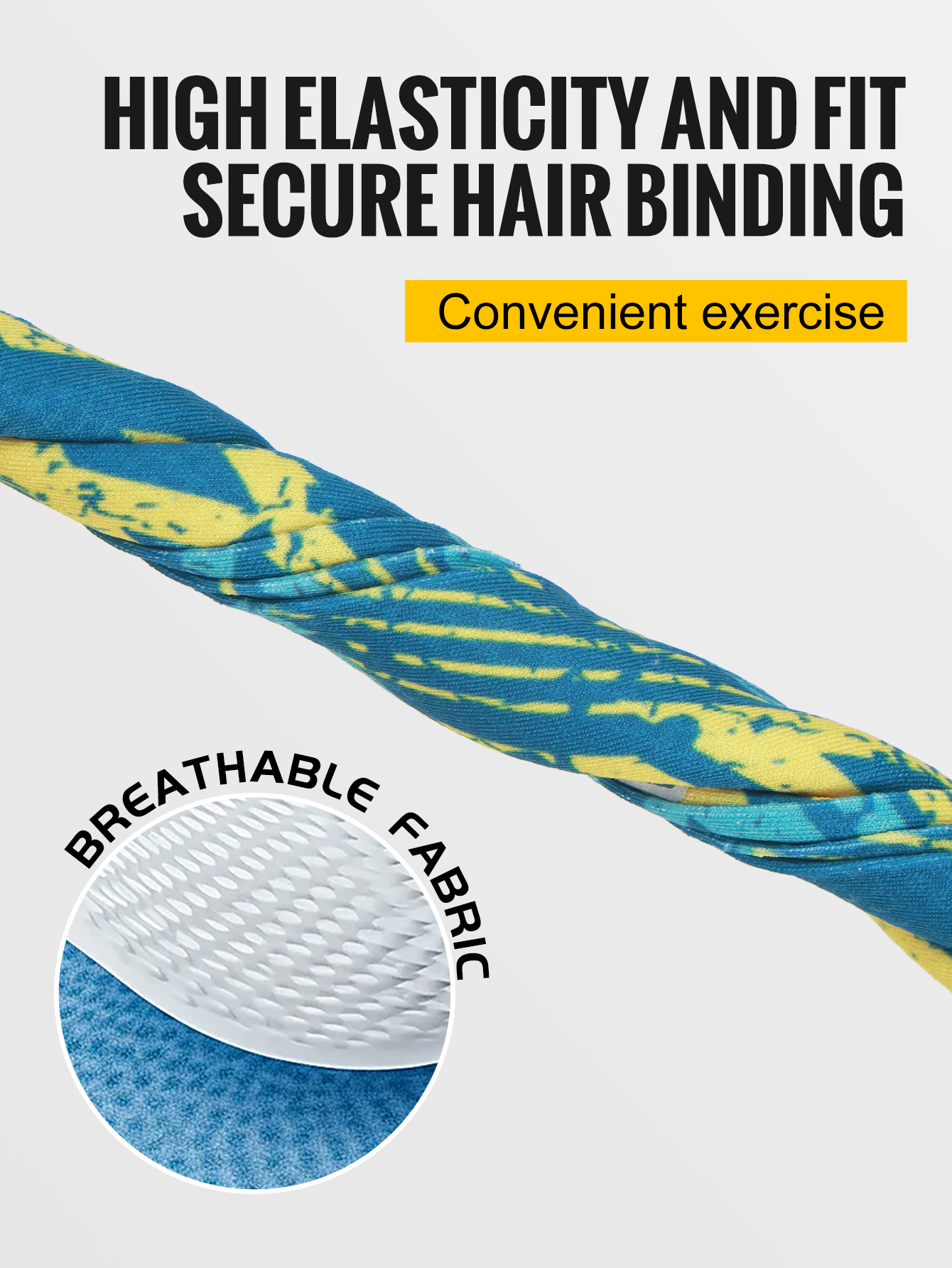 WRELS Running Sweatband Headband Women Men Quick-Drying Ice Silk Non ...