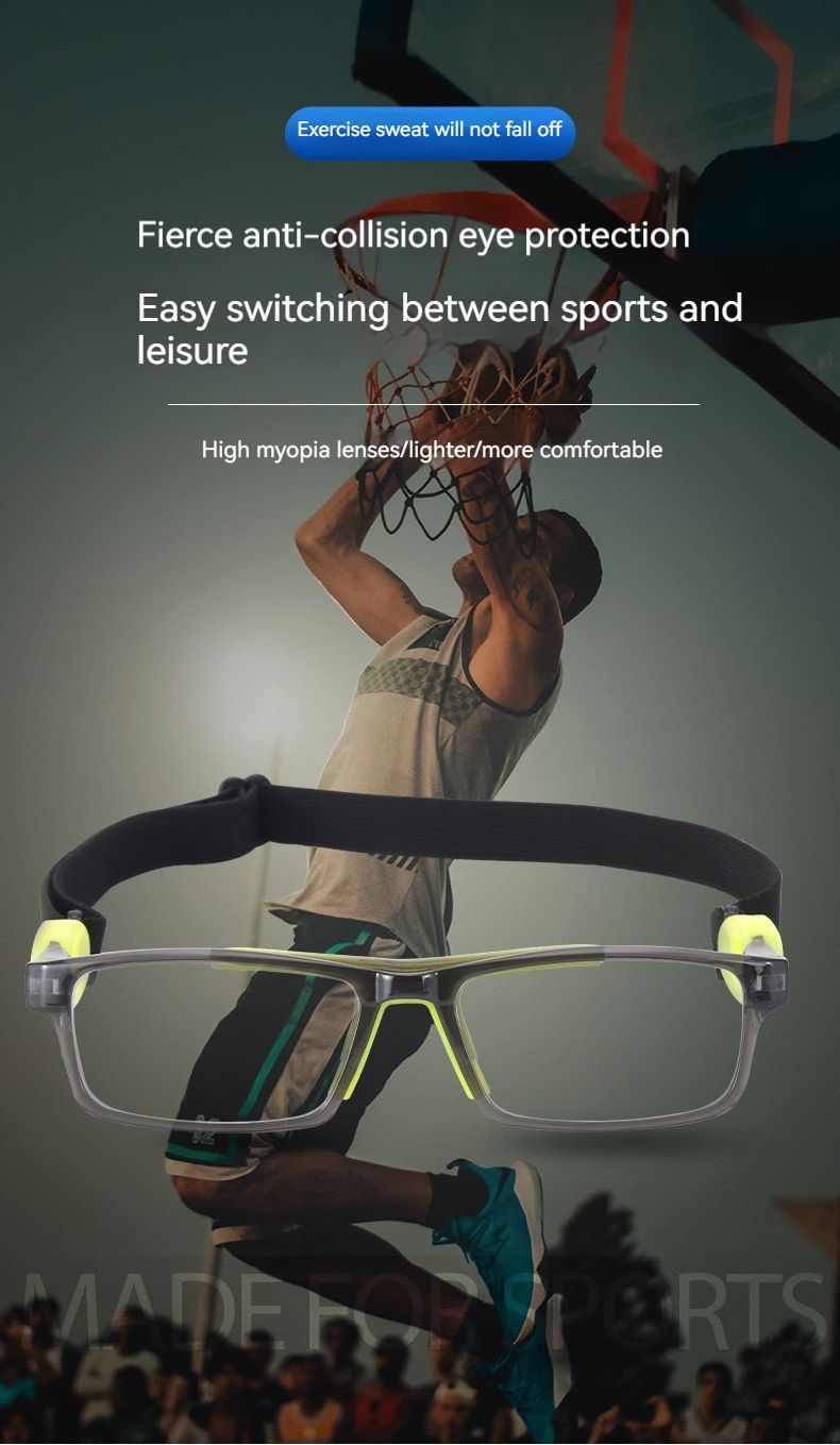 Basketball Glasses Goggles for Men Women Can Be Equipped with ...