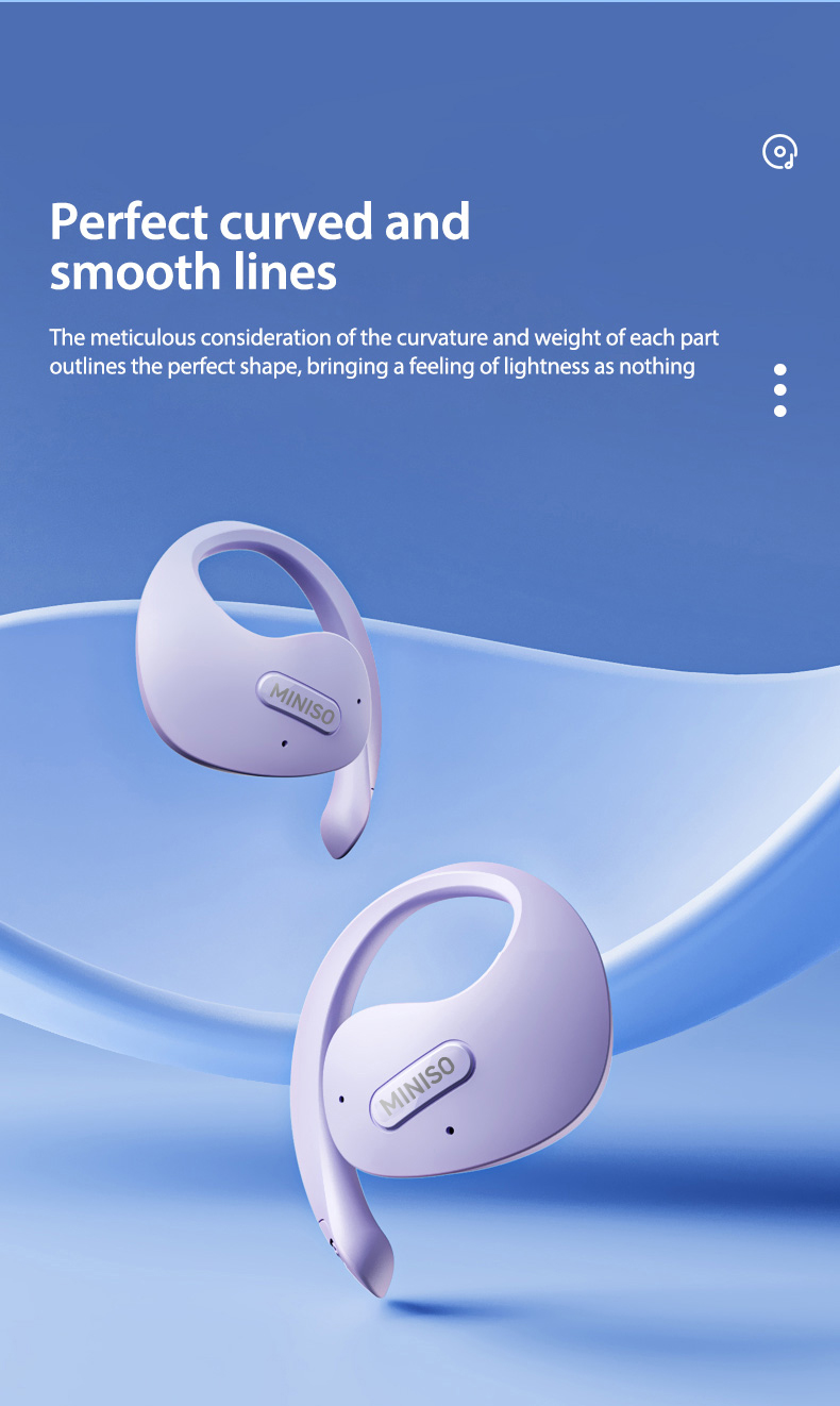 MINISO X15Pro AI TWS Wireless Bluetooth Earphones Bluetooth 5.4 Smart ...
