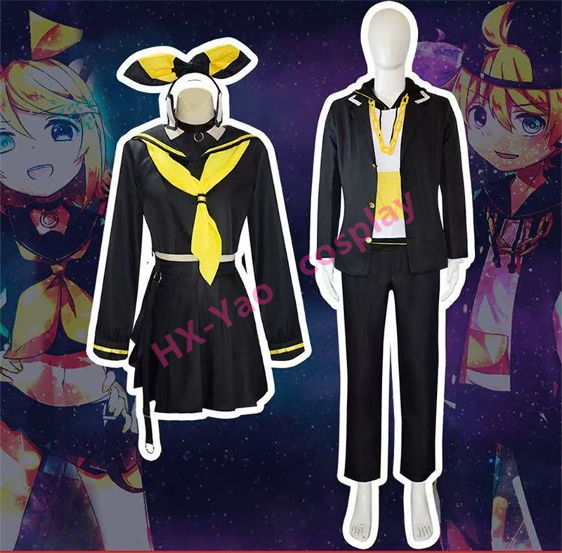 [Ready Stock] Kagamine Rin/Len cosplay Virtual Singer cosplay ...