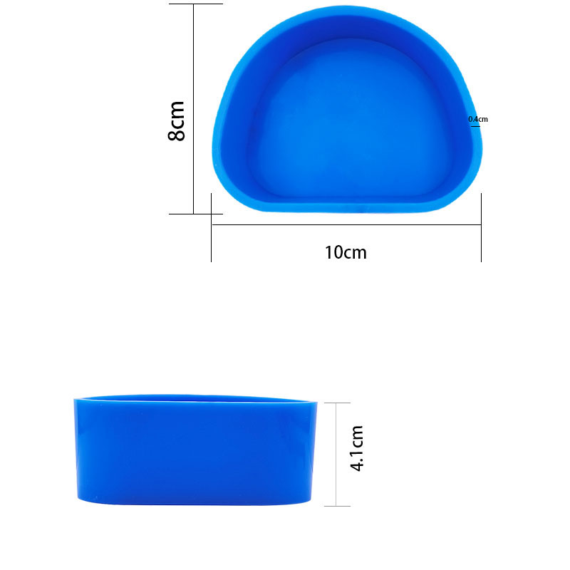 Dental Denture Silicone Box Red/blue Braces Placement Box Dental ...