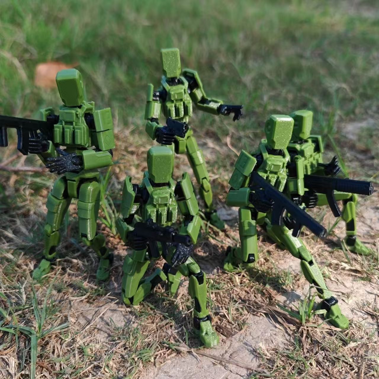 soldier 3D printed Dummy Lucky 13 Action Figure,DIY gift,Decompression ...