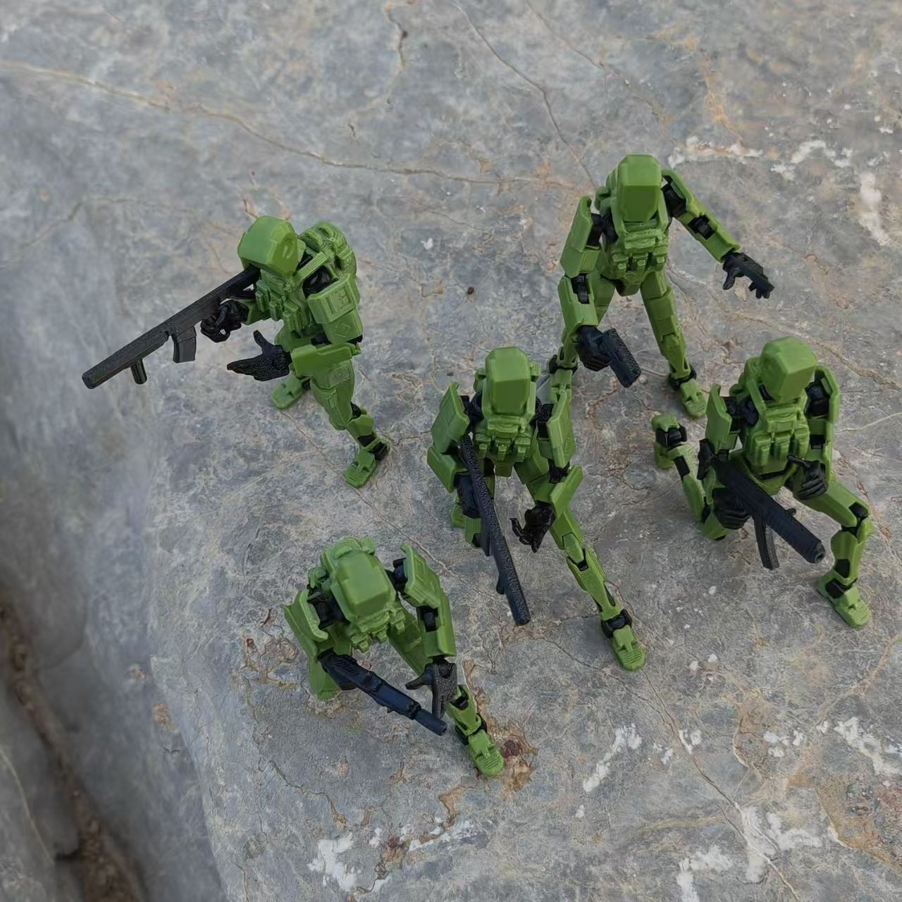 soldier 3D printed Dummy Lucky 13 Action Figure,DIY gift,Decompression ...