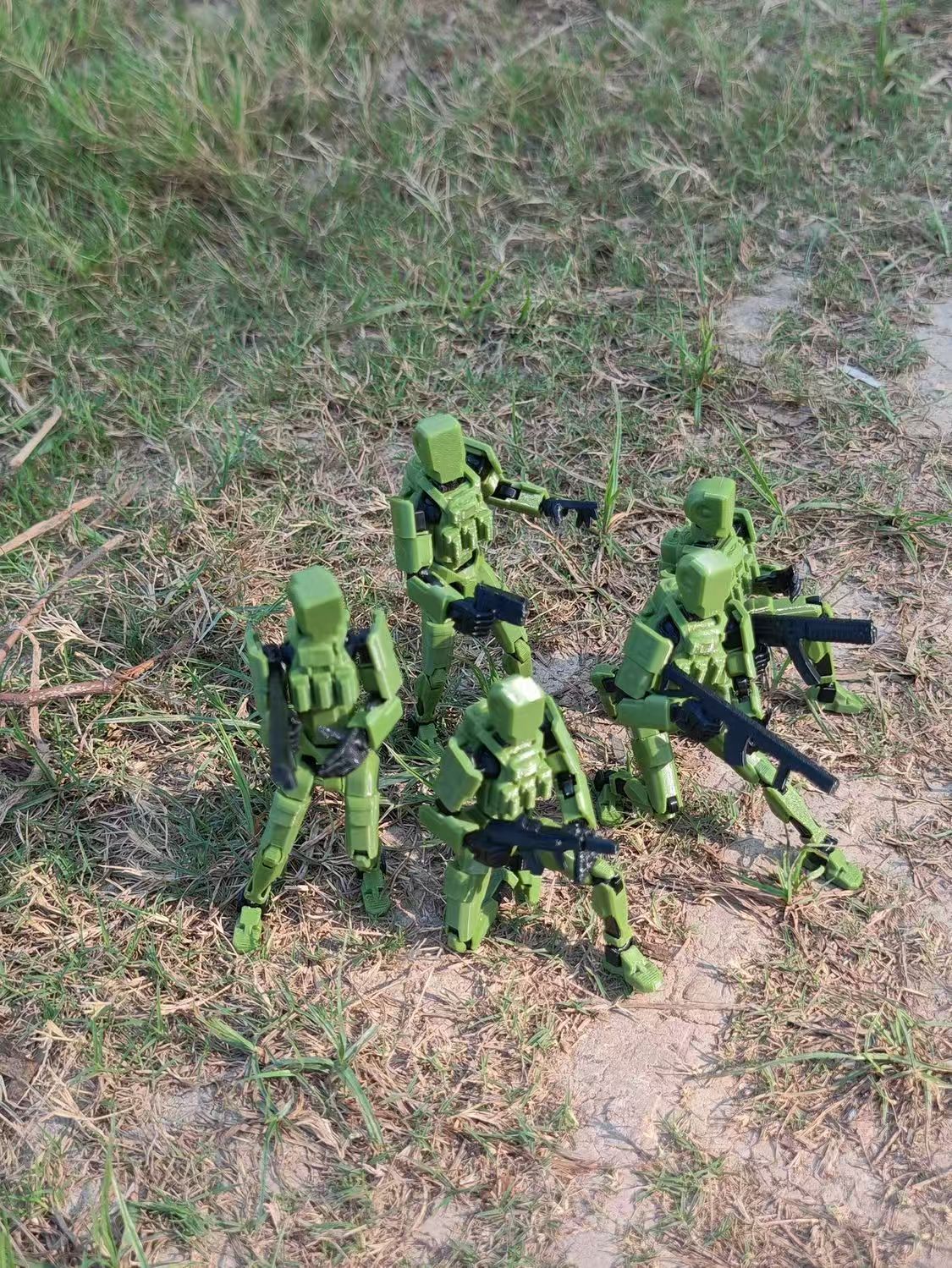 soldier 3D printed Dummy Lucky 13 Action Figure,DIY gift,Decompression ...