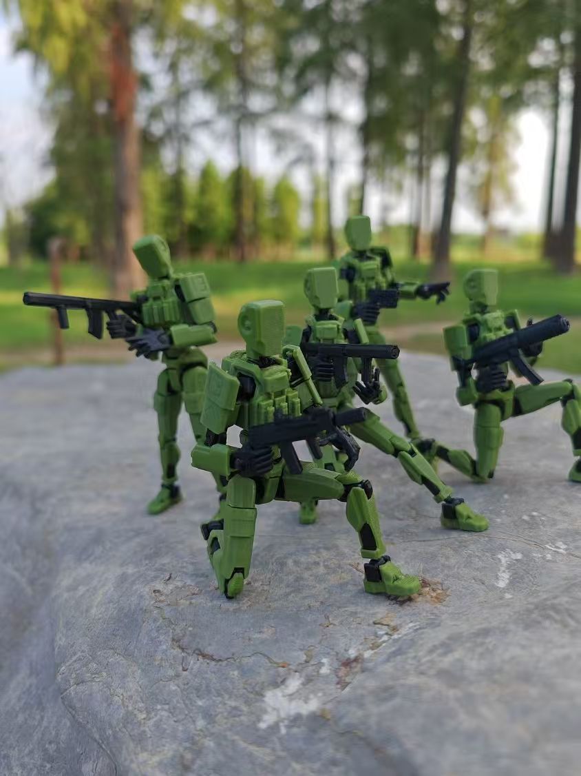 soldier 3D printed Dummy Lucky 13 Action Figure,DIY gift,Decompression ...