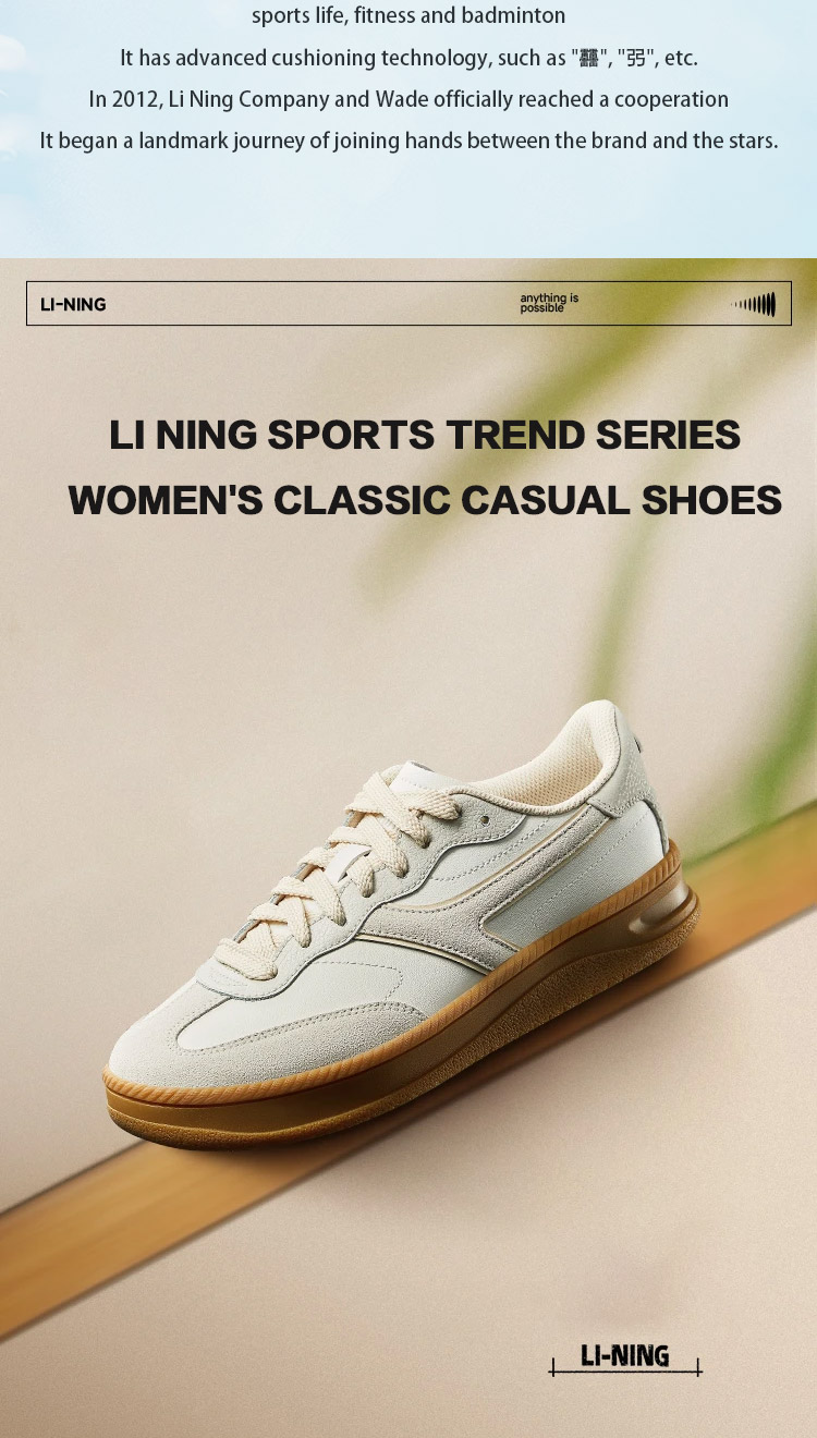 LI-NING LN IVY Women's classic casual shoes AGCV028 Legit Official ...