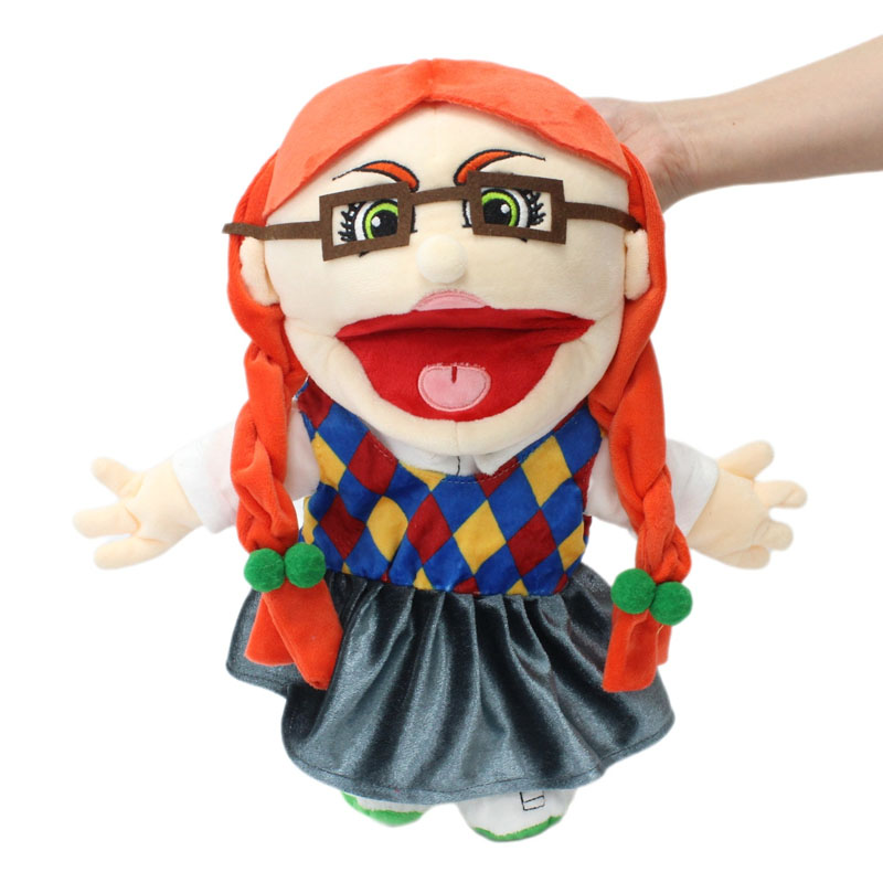 10 Styles 38cm-60cm Jeffy Hand Puppet Feebee Rapper Zombie Plush Doll ...