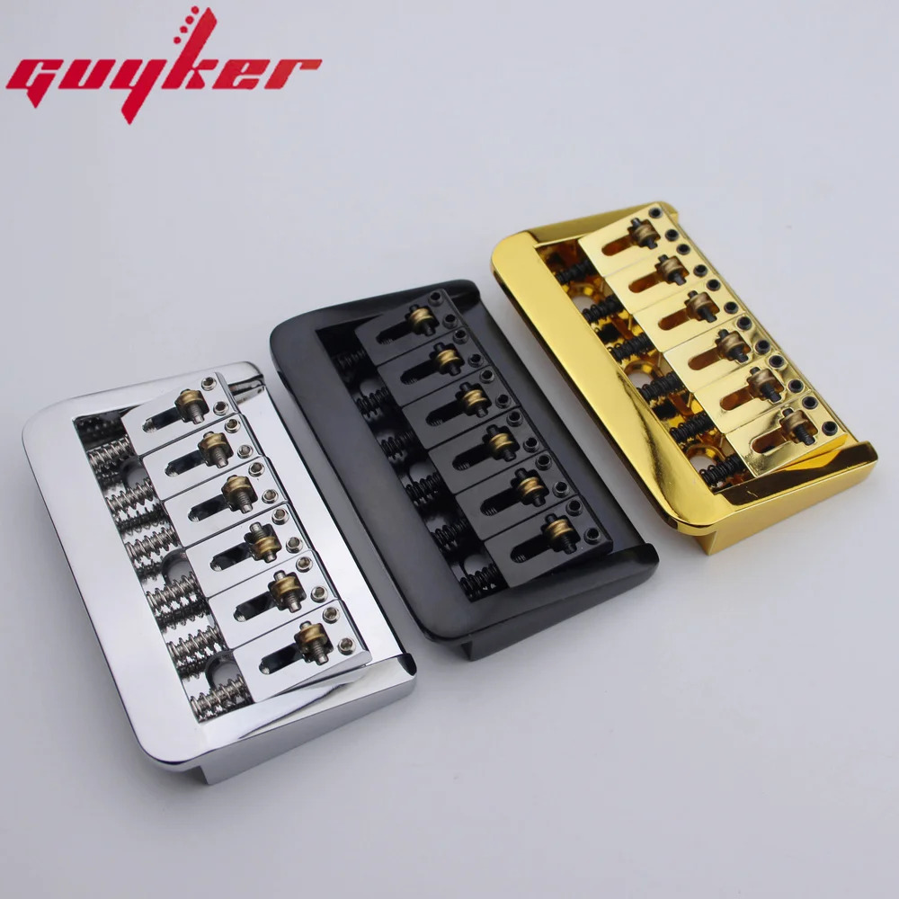 Guyker Adjustable Guitar Bridge 10.5mm String Space with Copper Fixed ...