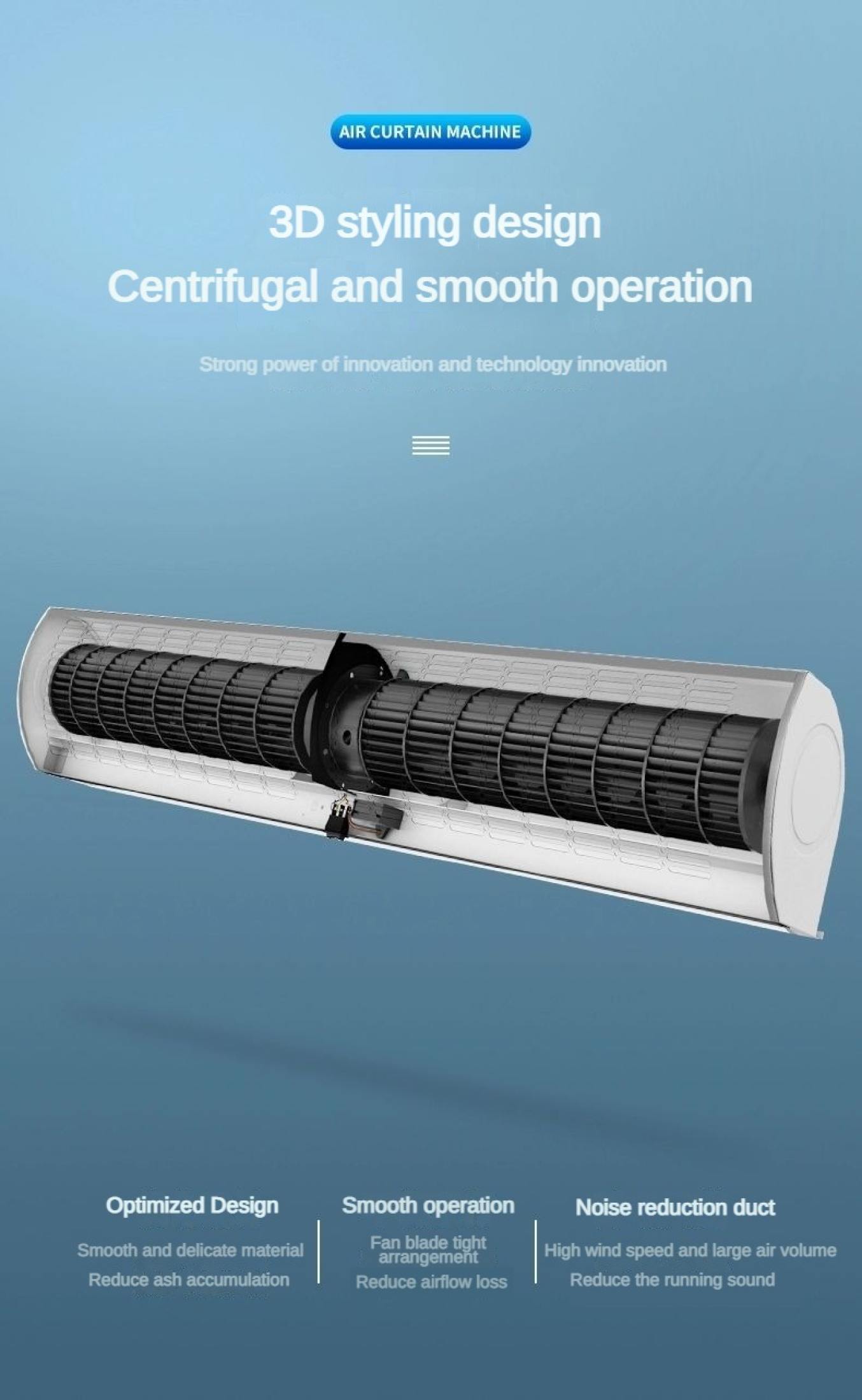 Air curtain machines are suitable for entrances of shopping ...