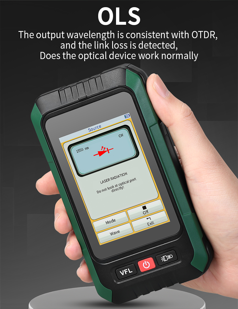 COMPTYCO AUA-18A/U OTDR optical time domain reflectometer 80KM OLS ...