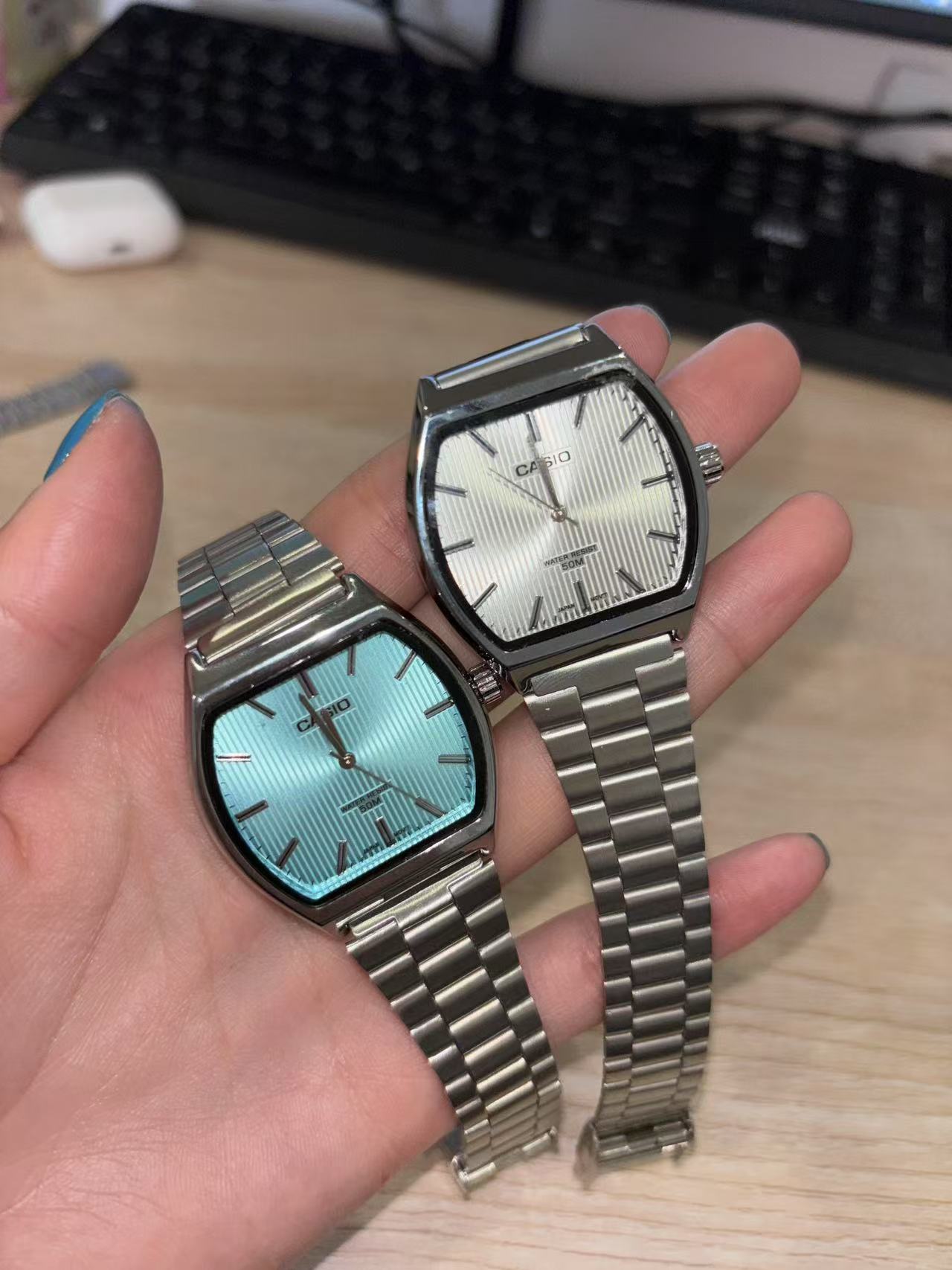 Retro Classic MTP-B140 Student Japanese Korean Watch Men's Stainless ...