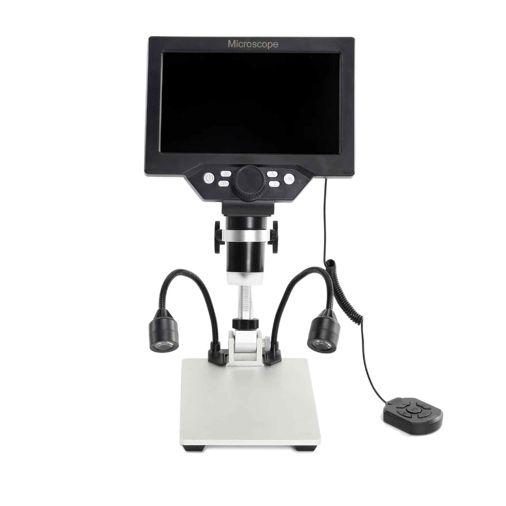 7‘’ Digital Microscope 1200X Zoom 12MP HD Electronic Microscopes Camera ...