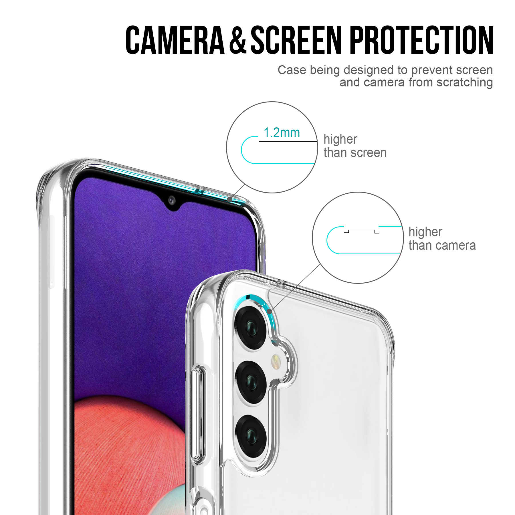 Shockproof Translucent Matte Non-Yellow For Samsung Galaxy A56 A36 A26 A16 A06 A55 A25 A25 A15 ...