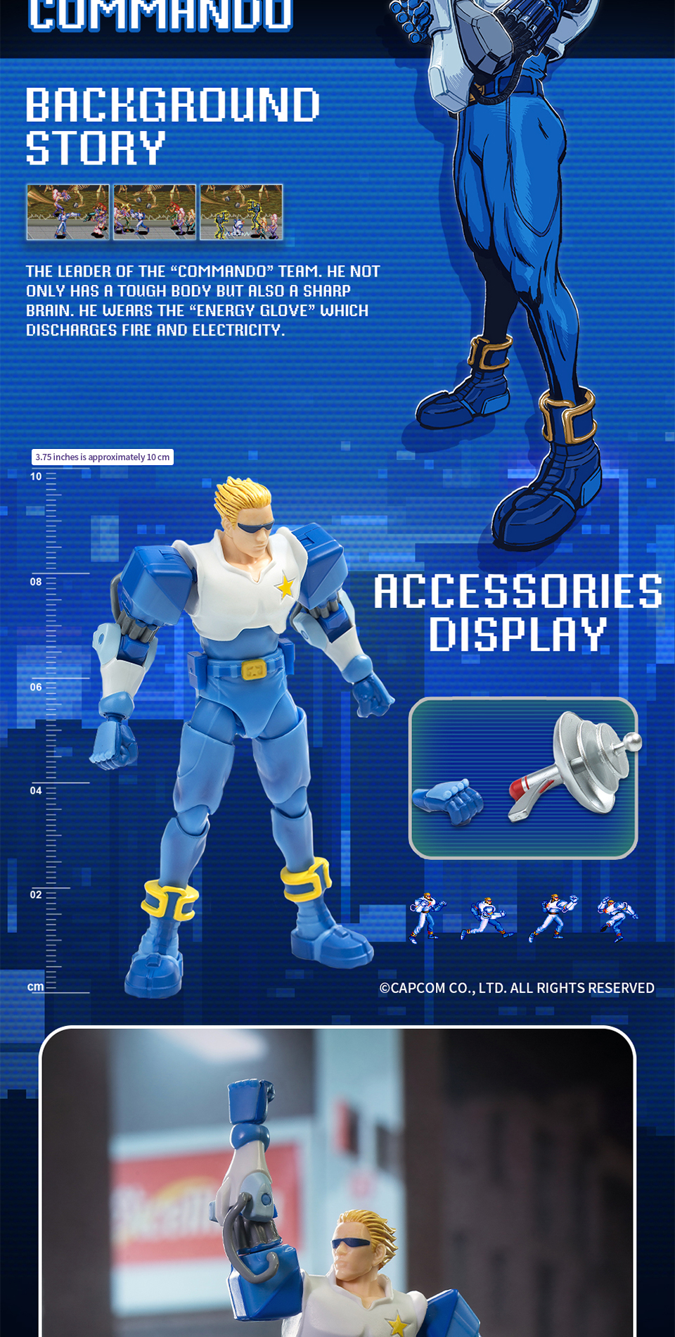 52toys Capcom Captain Commando Mack The Knife Captain Commando Ginzu