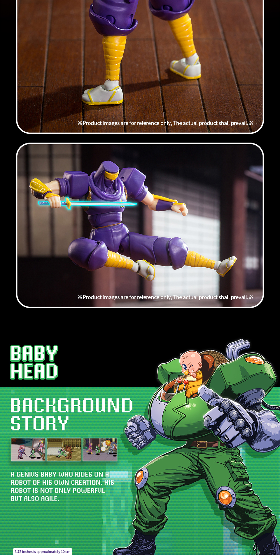 52TOYS CAPCOM Captain Commando-Mack The Knife/Captain Commando/Ginzu ...