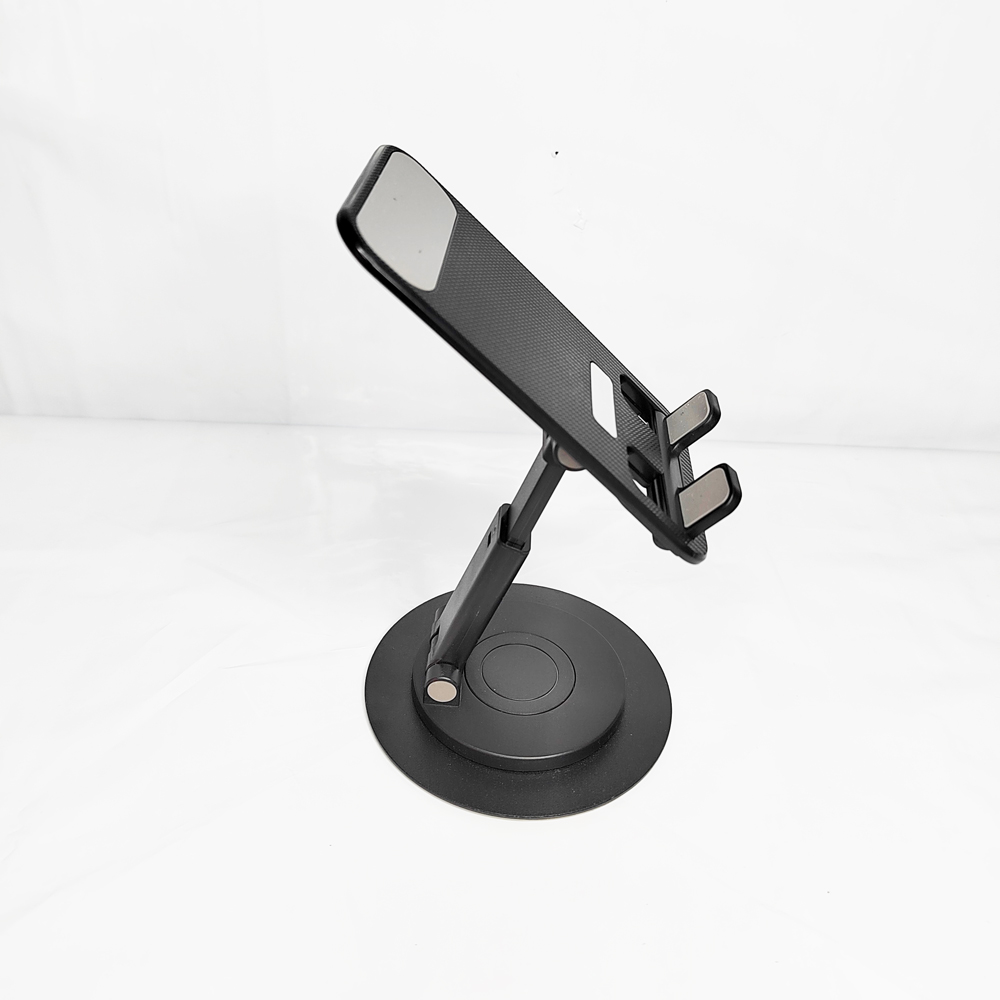 Mobile Stand for Table Phone Holder 360 Foldable Aluminum Rotating ...