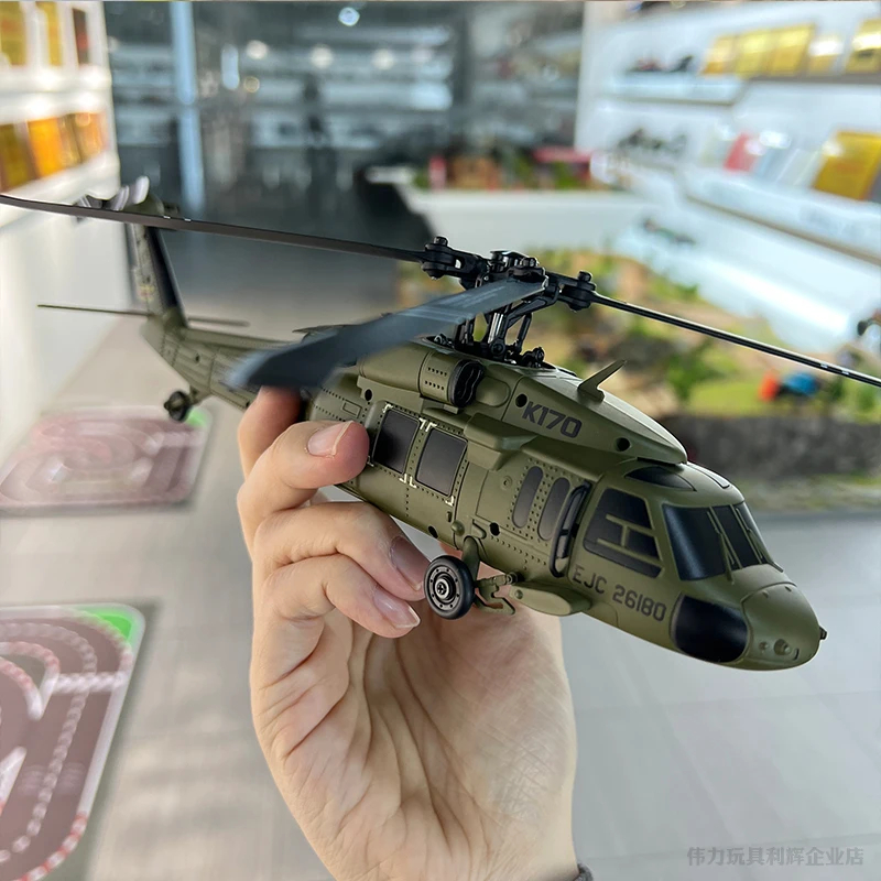 WLtoys XK K170 Black Hawk UH60L 4CH remote control scale helicopter 4 ...