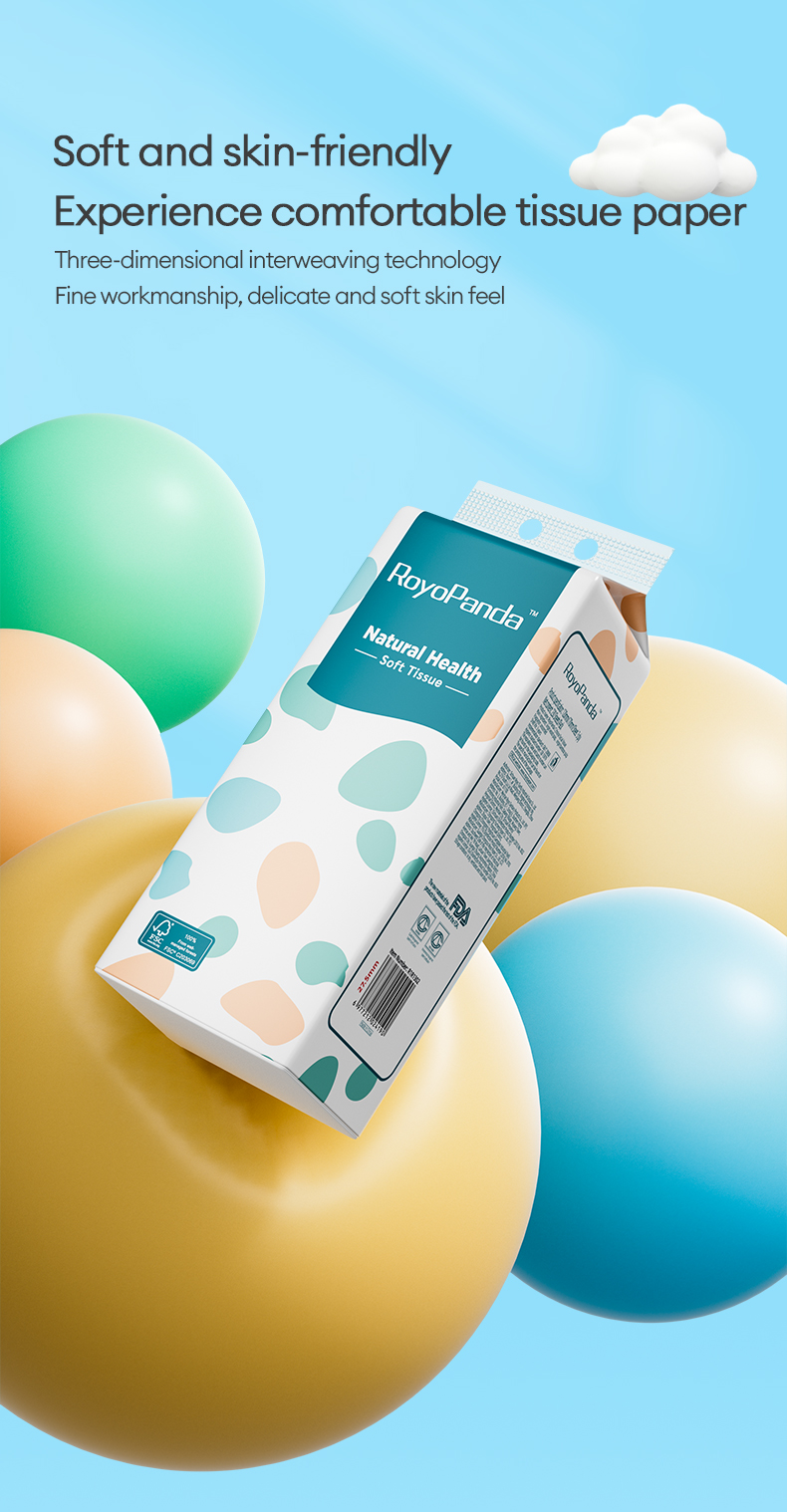 【FYP 12 Packs 】 RoyoPanda Tissue Hanging Tissue 120*170mm ‌3-Layer ...