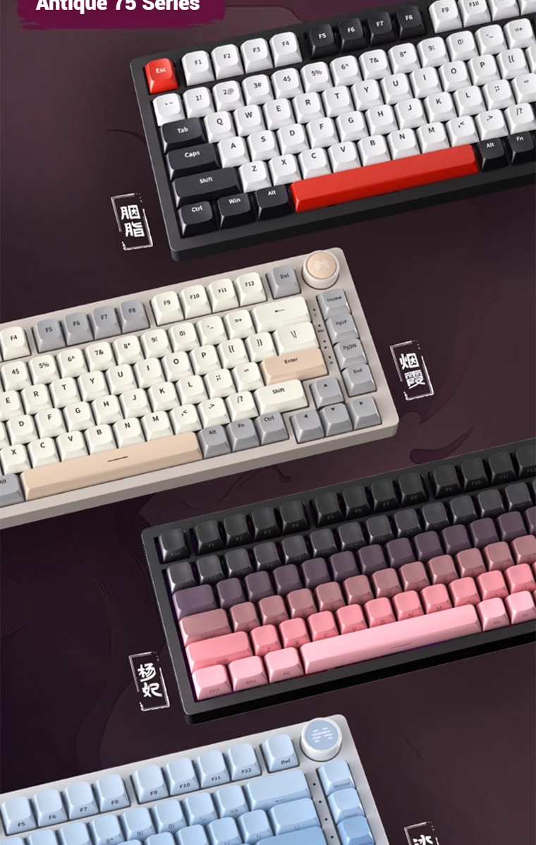 BETOP Mythology 75 Customized Mechanical Keyboard Aluminum Tuo Tuo ...