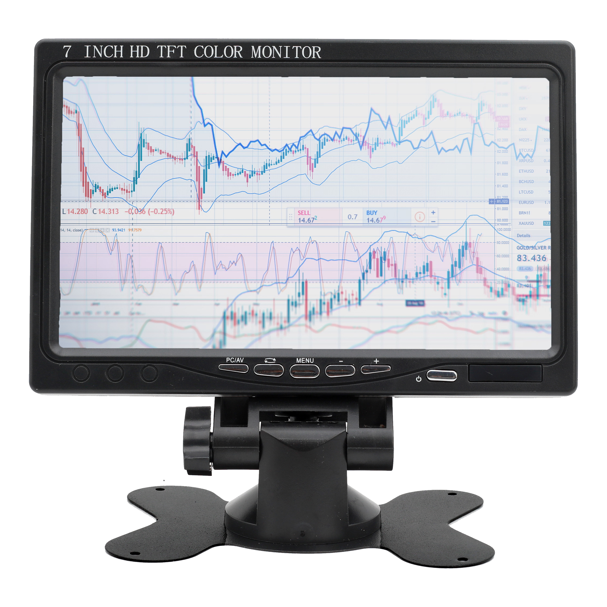 7 inch Small HDMI Monitor 1024x600 Resolution Small 1080P Portable IPS ...